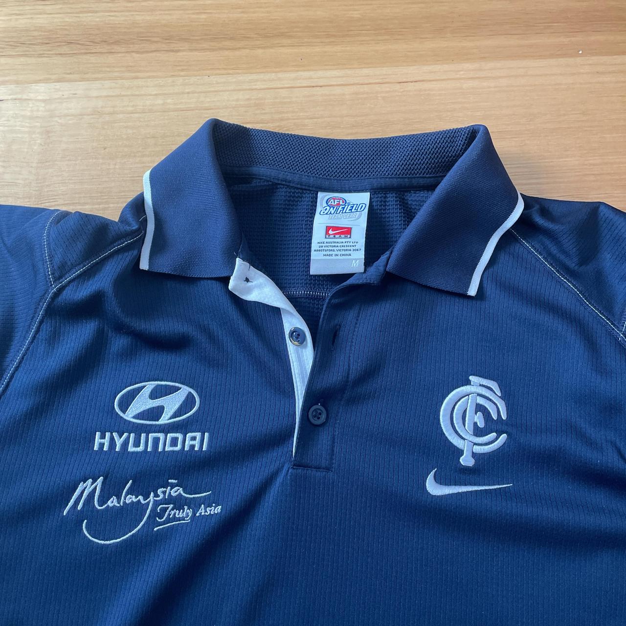 Retro AFL Carlton polo #Afl #Carlton #butter goods #... | Depop