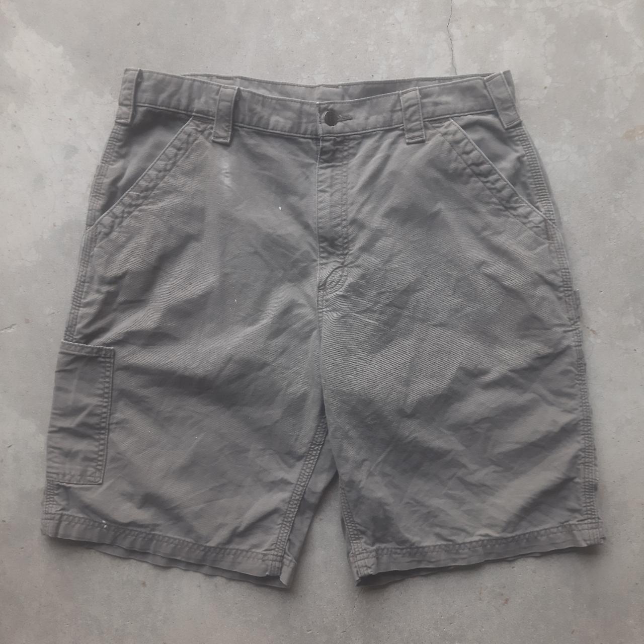 Preloved Carhartt B147 Original Fit Carpenter Canvas... | Depop