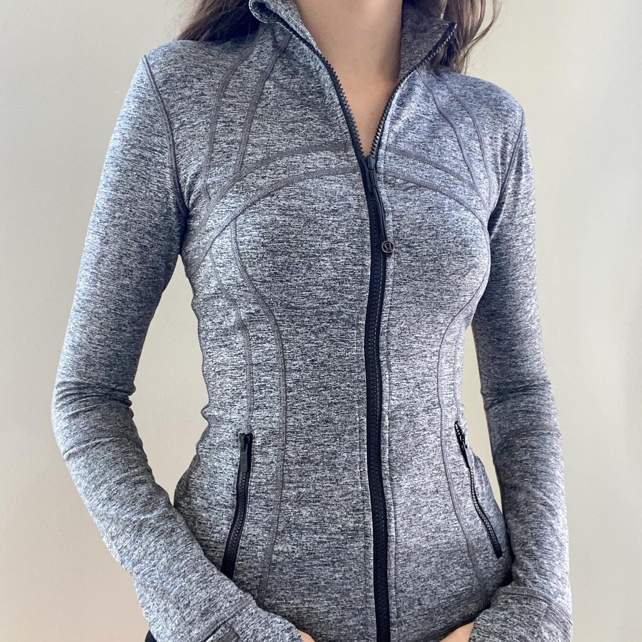 Grey Lululemon Define Jacket #workout #preppy... - Depop