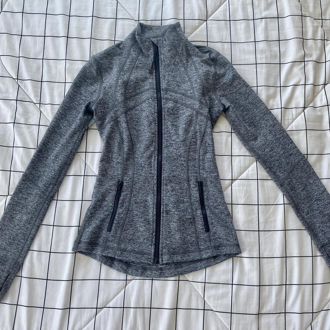 Grey Lululemon Define Jacket #workout #preppy... - Depop