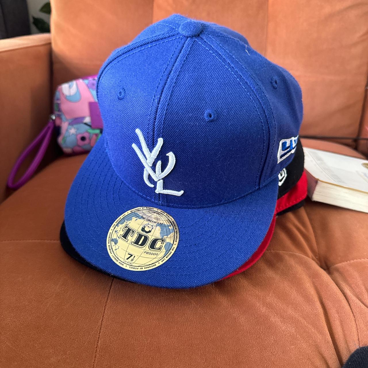 YVL fitted baseball cap blue size 7 1/8 Opium... | Depop
