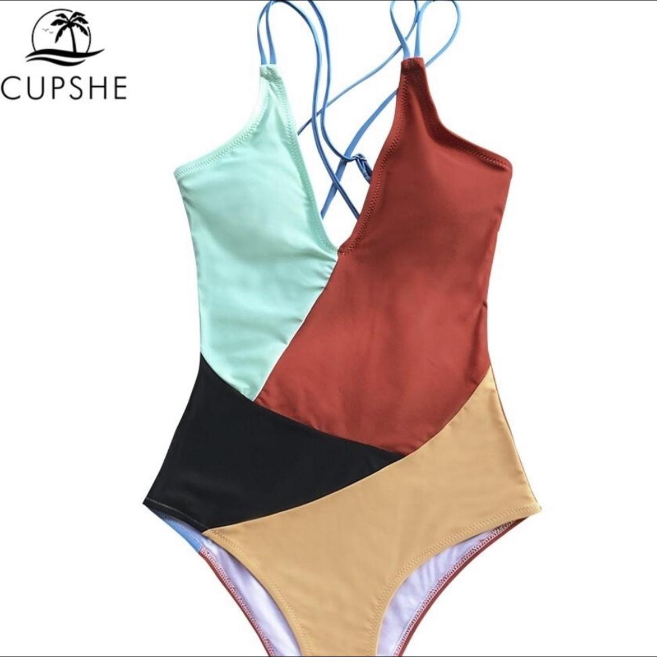 never worn one piece from Cupshe size small... - Depop