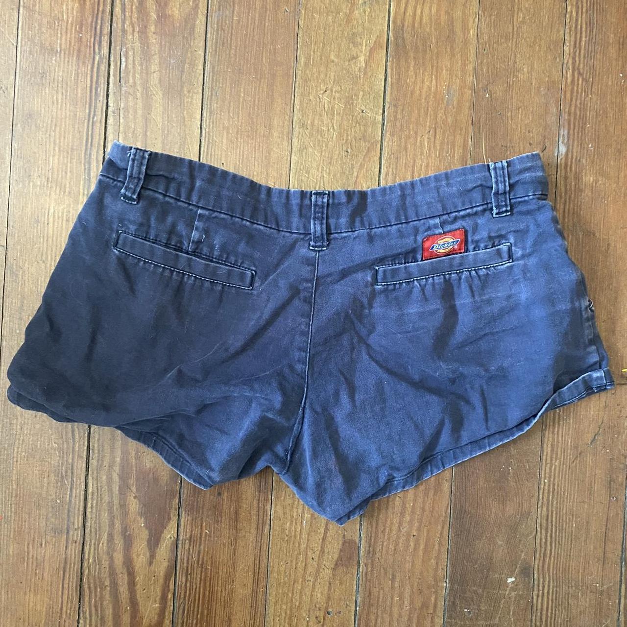 00s low rise dickies mini shorts size 9 #skatercore... - Depop