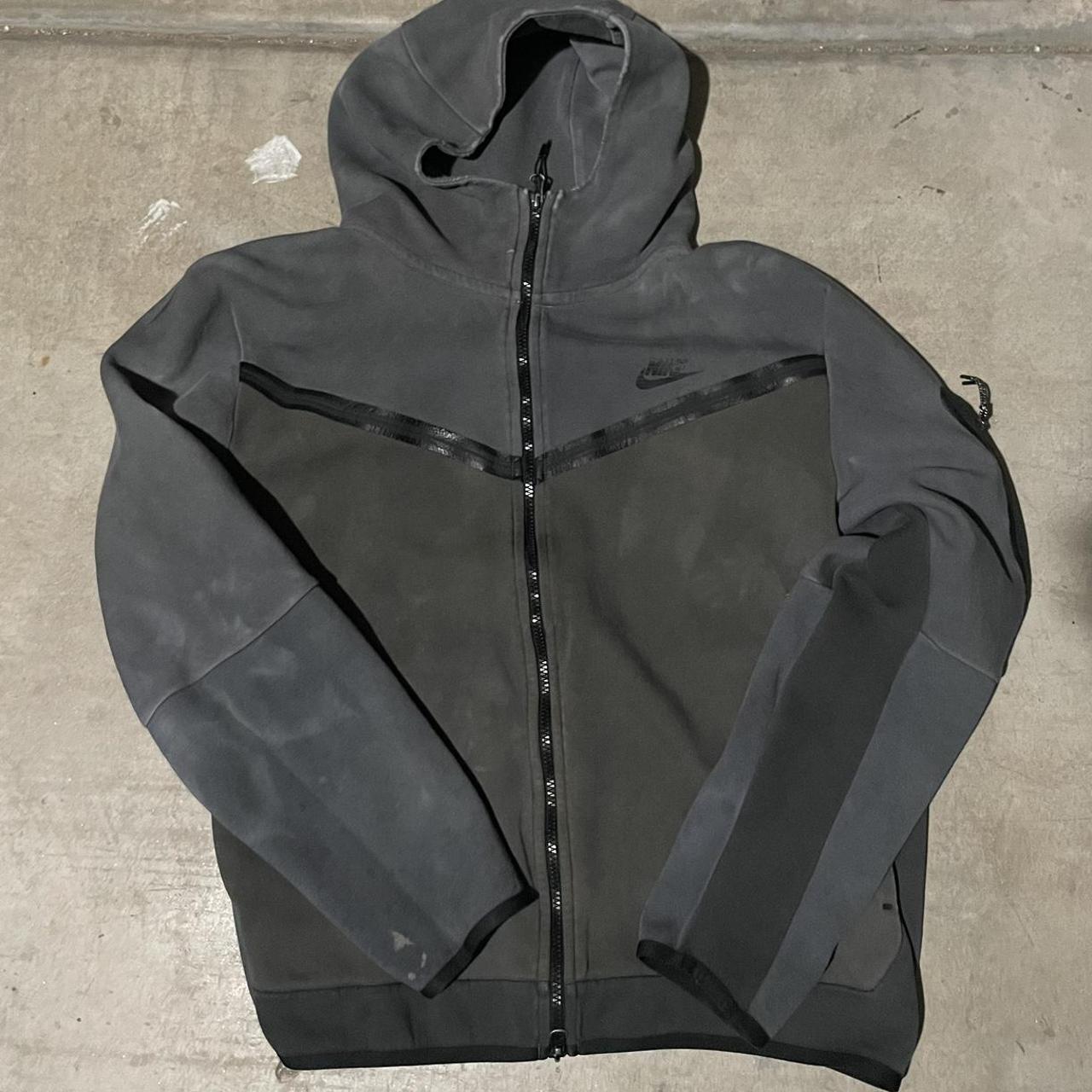 custom dyed nike tech size xl - Depop