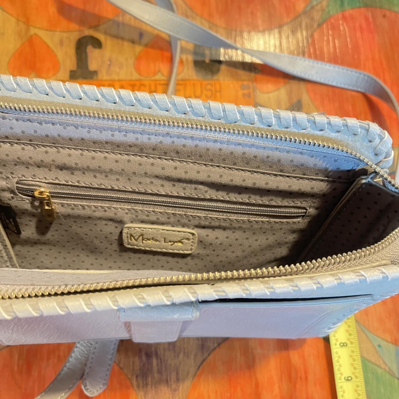 Moda Luxe Light Gray Crossbody Bag/Purse Zip. Please... - Depop