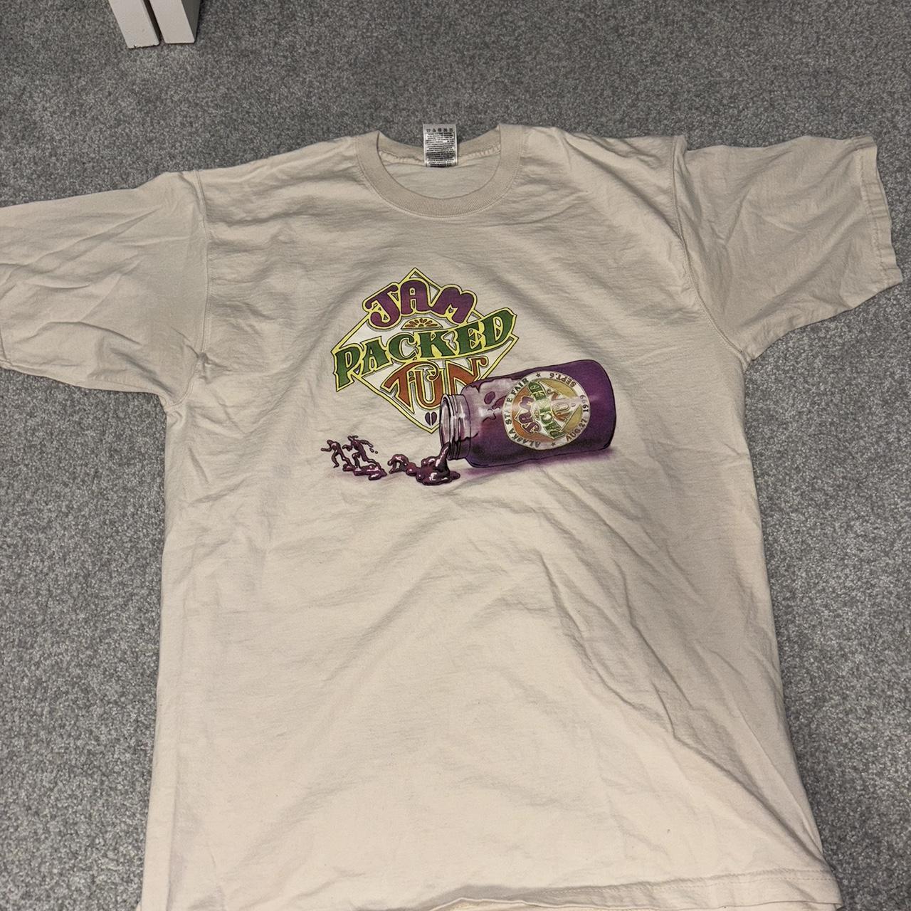 Jam Packed Fun Graphic T-Shirt #vintage... - Depop