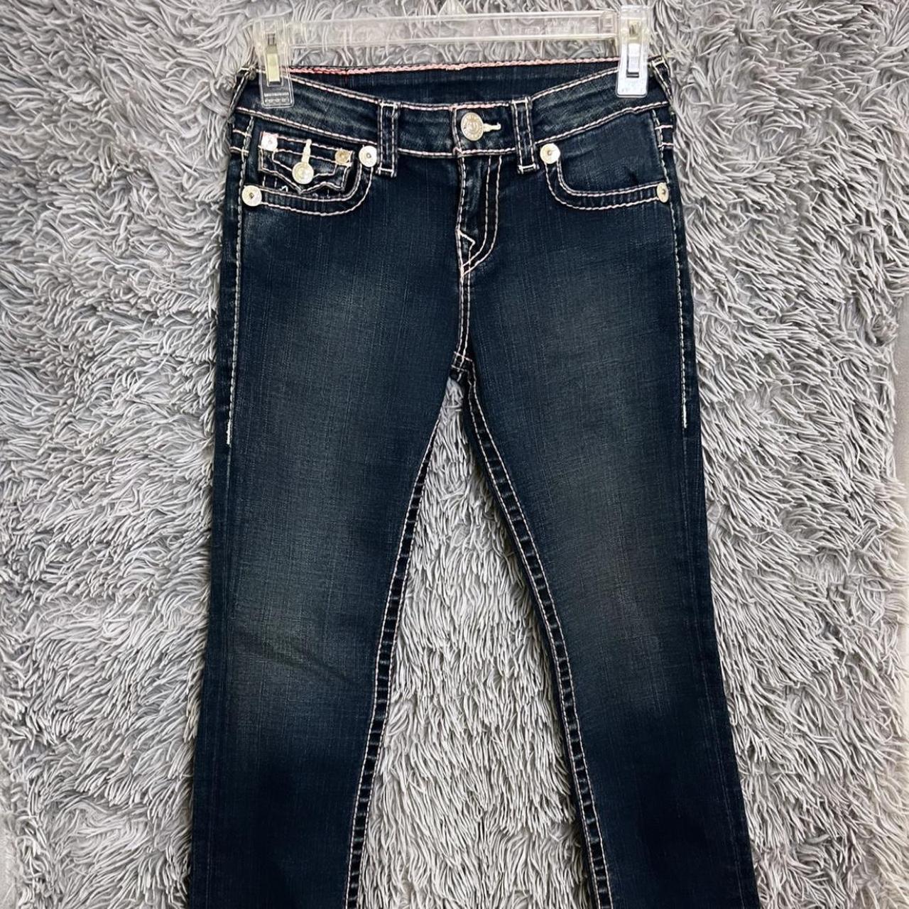 pink stitched trueys! ( style julie ) size xs (... - Depop