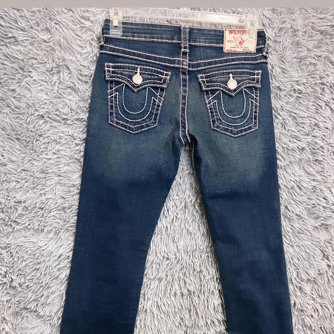 pink stitched trueys! ( style julie ) size xs (... - Depop