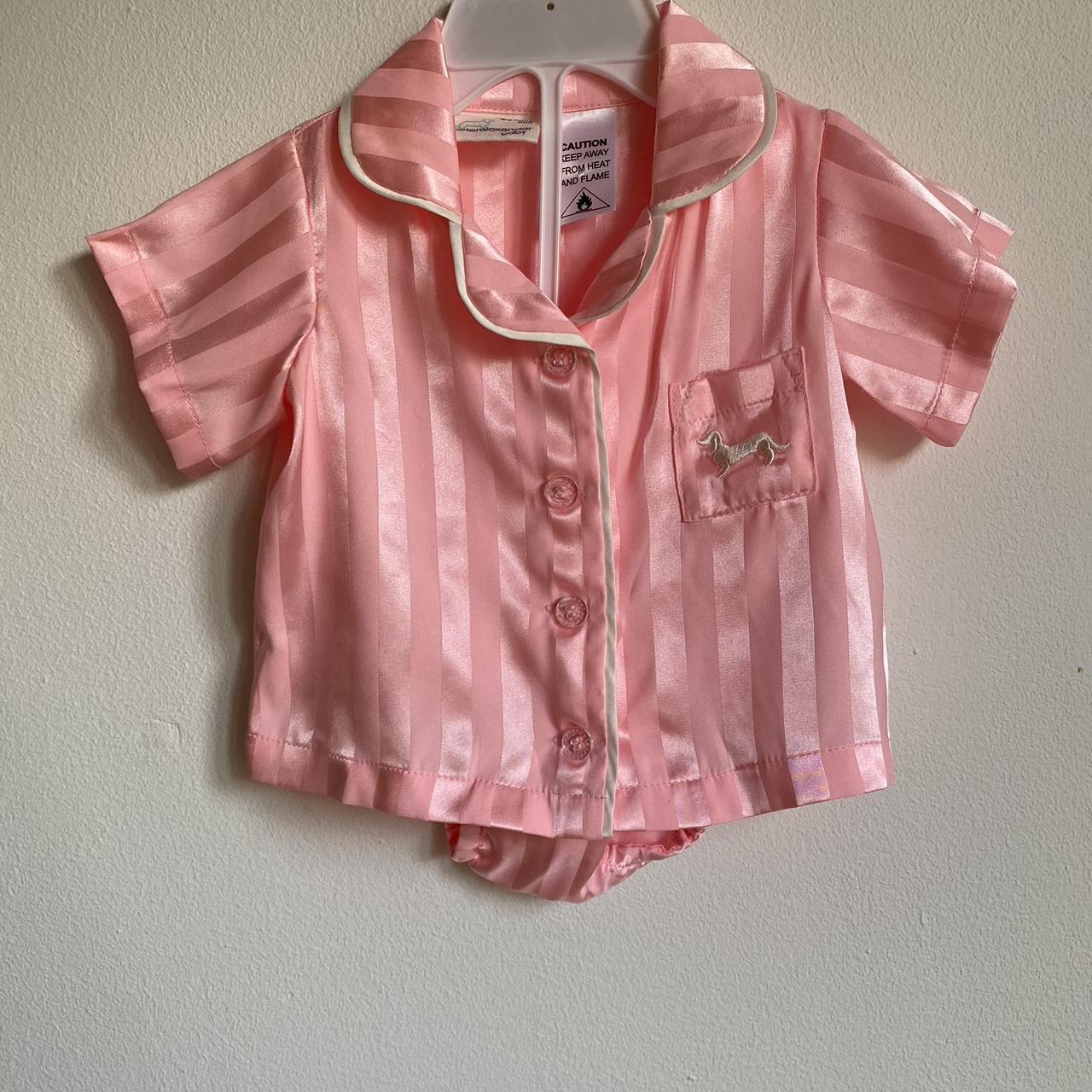Peter Alexander signature satin pjs. 0-3m 000. Top... - Depop