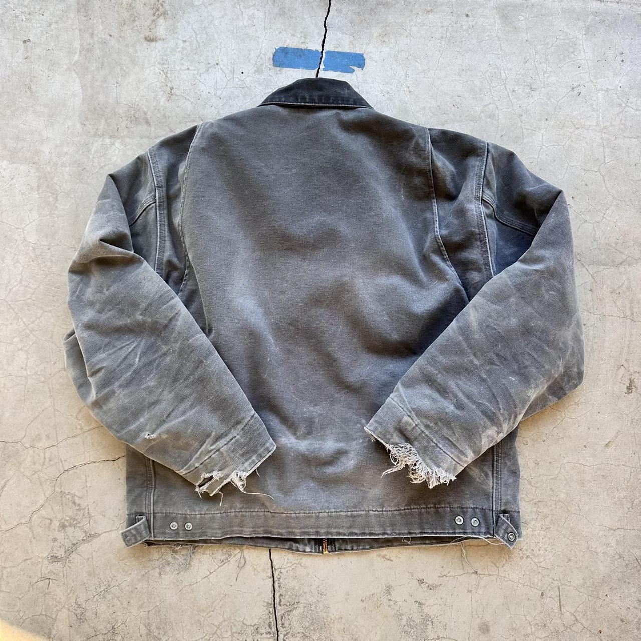 Carhartt Detroit J97 gvl Size XL t Distressing and... | Depop