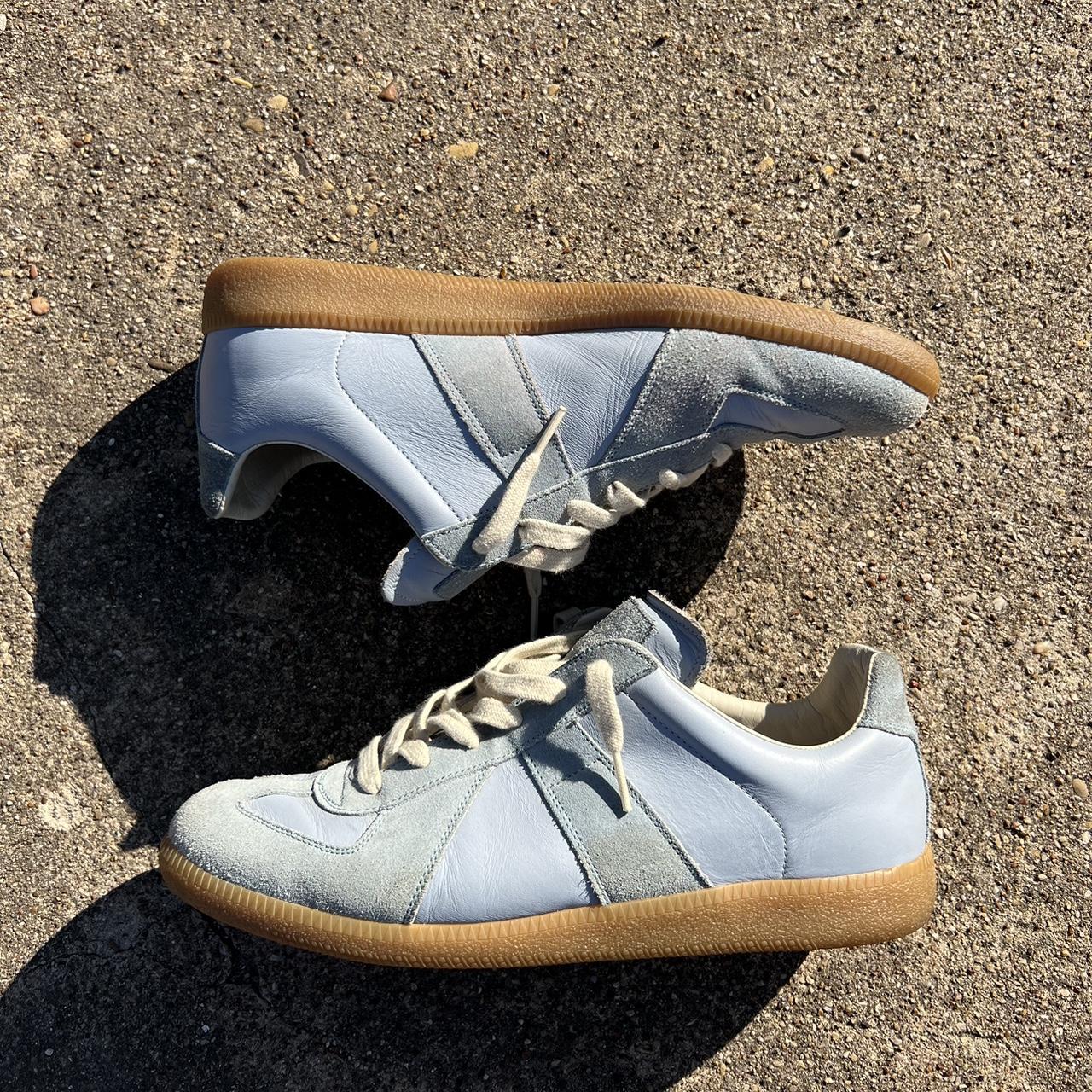 Crazy Maison margiela gats beautiful sky baby blue... - Depop