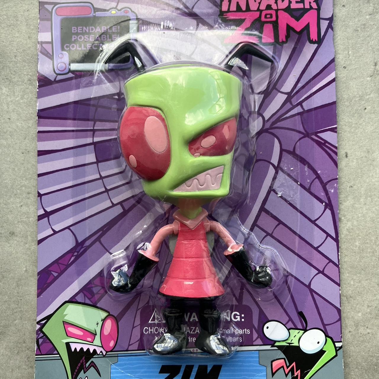 Nickelodeon Invader Zim bendable toy collectible - Depop