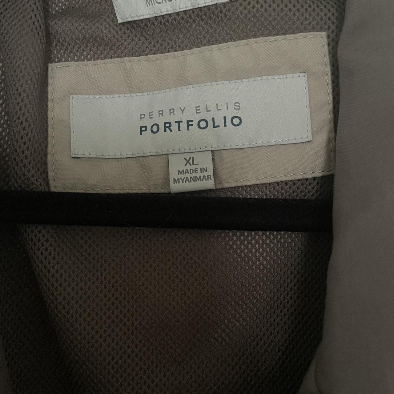 Vintage Perry Ellis portfolio jacket and windbreaker - Depop