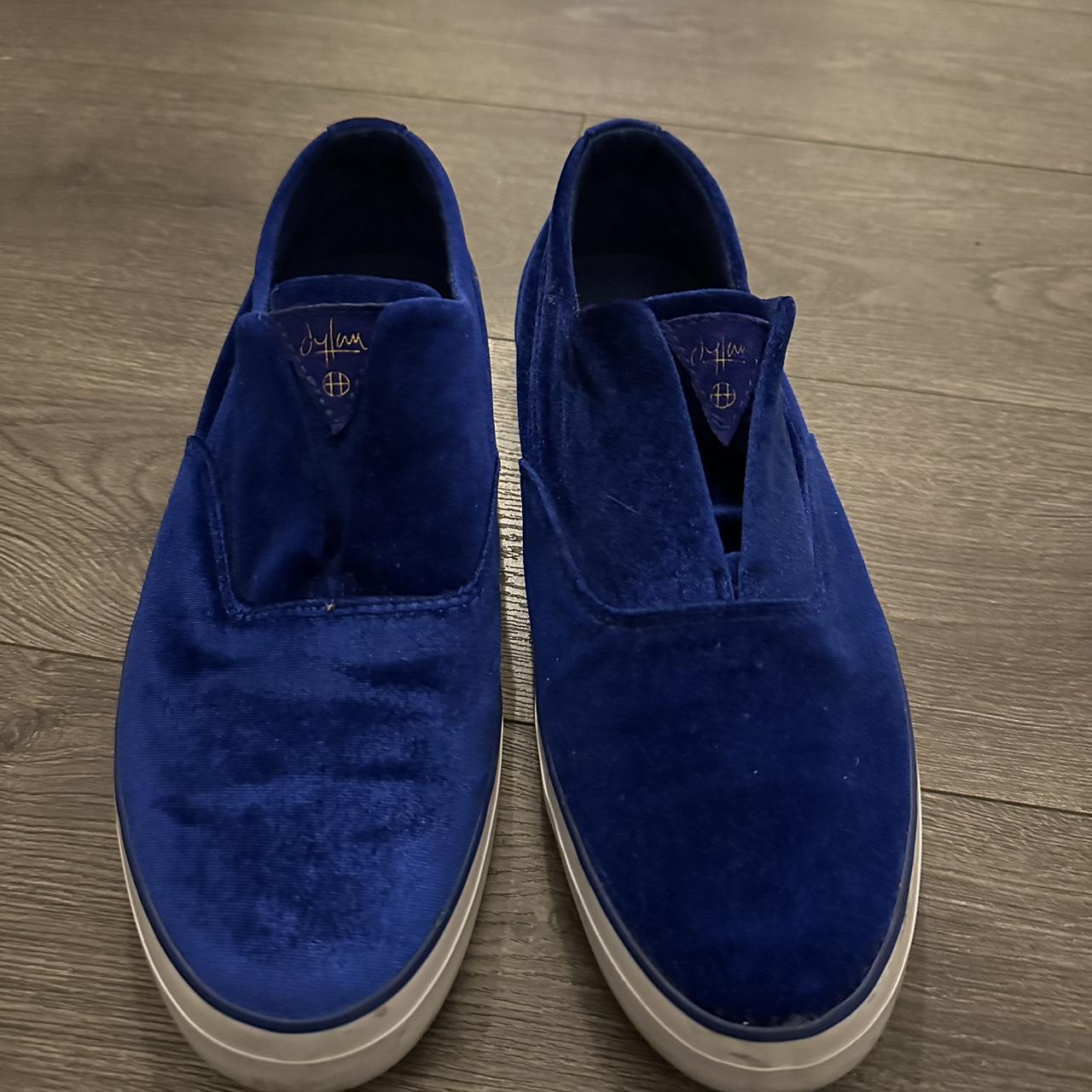Dylan Reider x Huf Slip On Royal Blue (2016) Size... - Depop