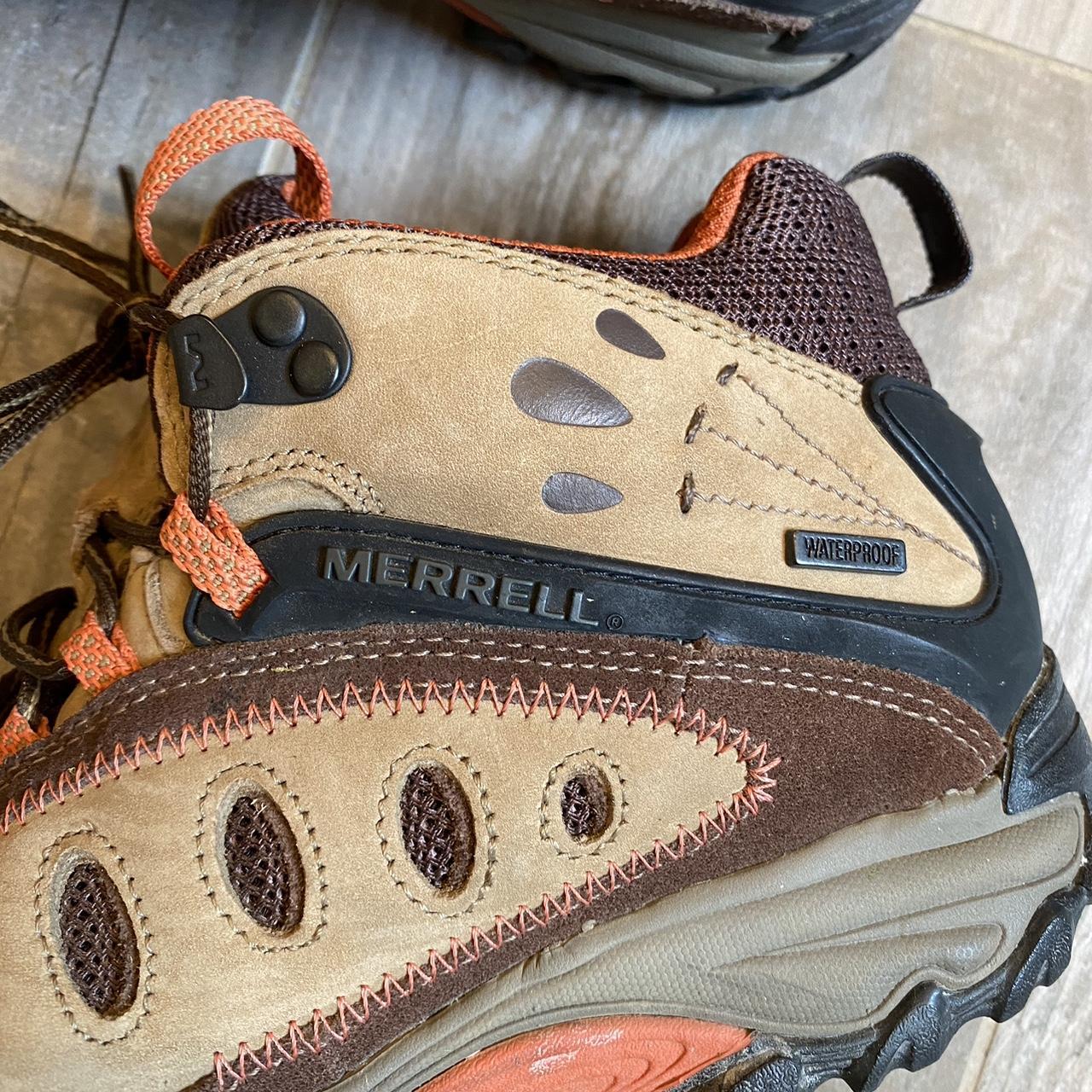 MERRELL women’s hiking boots. Chameleon Arc 2 mid.... - Depop