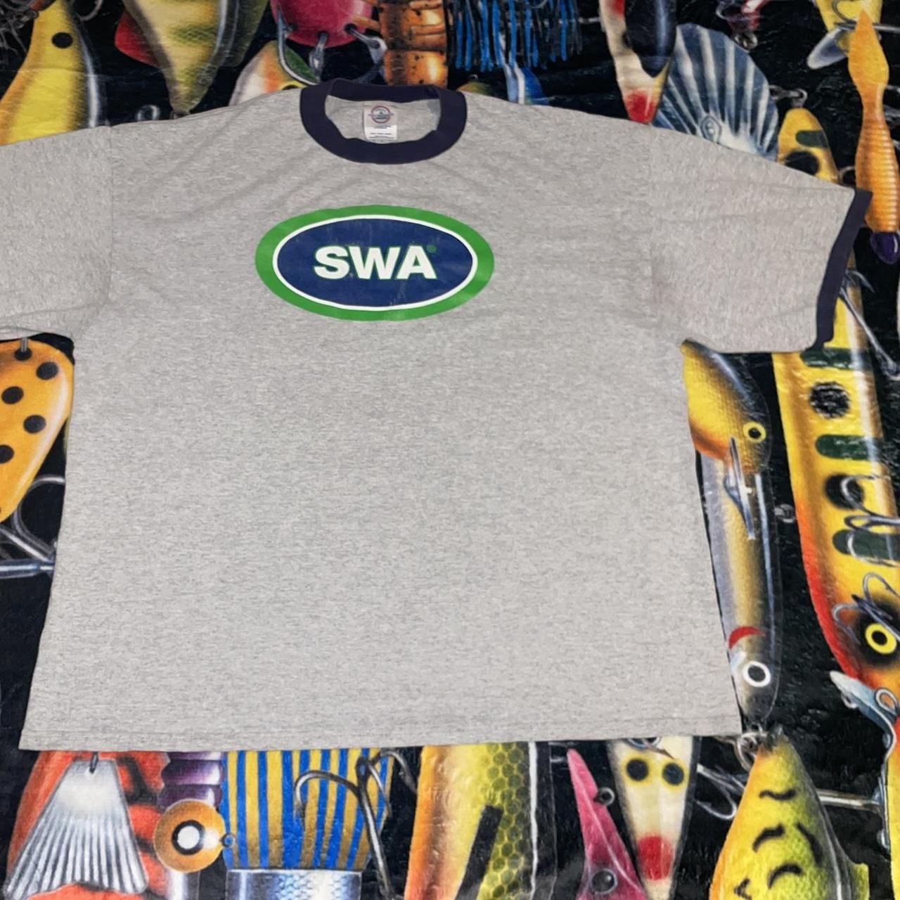 Vintage SWA shirt good condition, not sure what it... - Depop