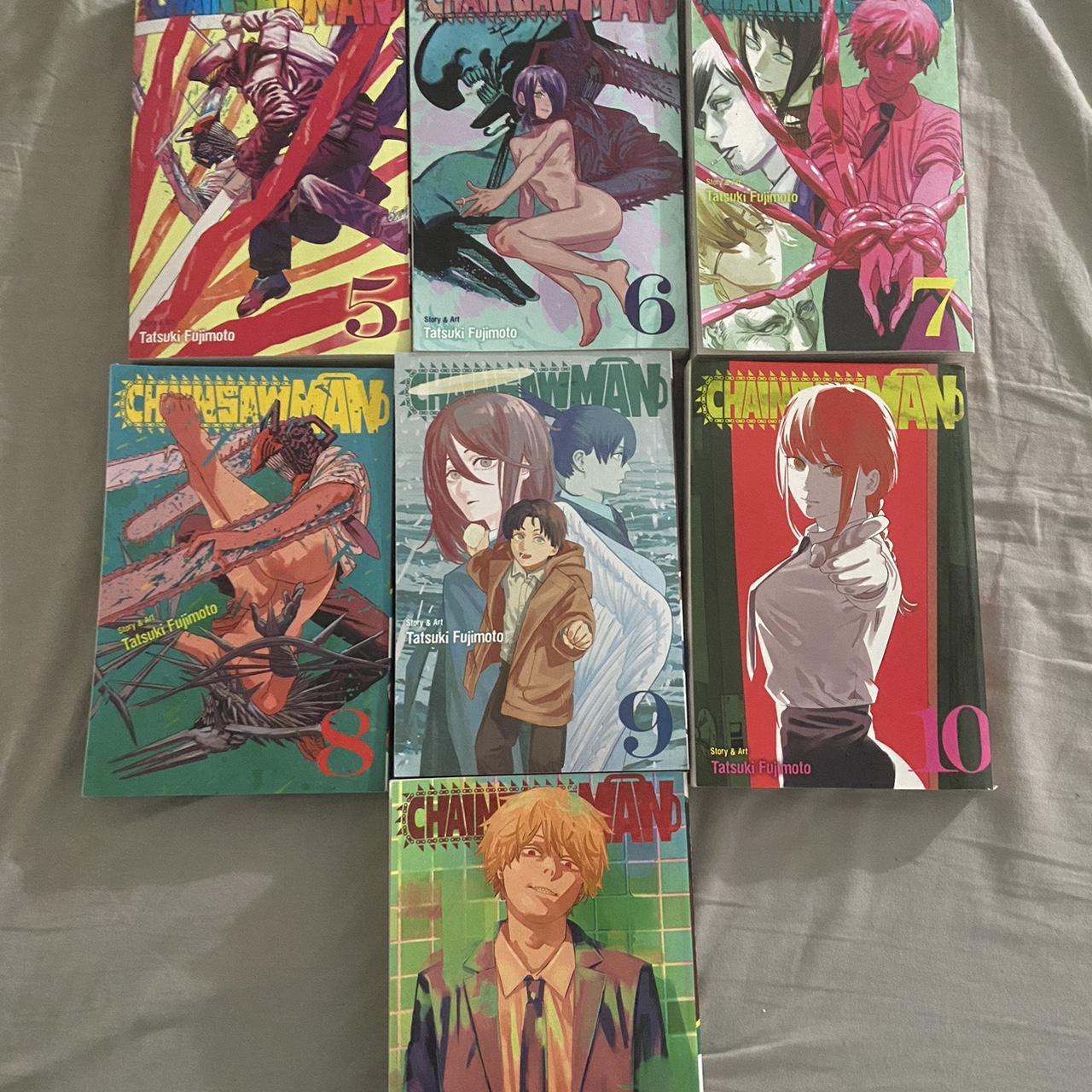 chainsaw man manga volume 5 is NOT available brand... - Depop