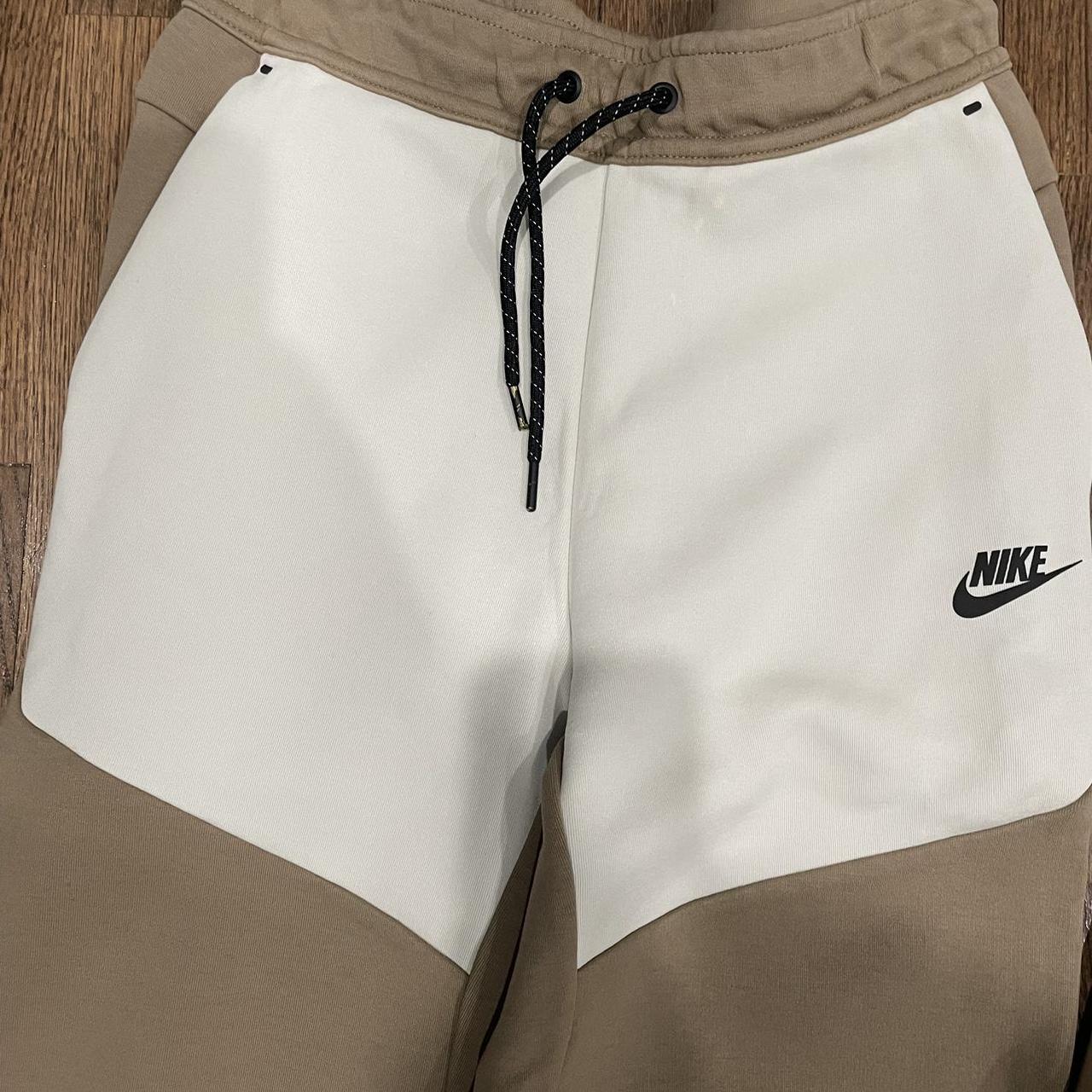 Nike tech full set Sandalwood/Light Bone/Black Size... - Depop