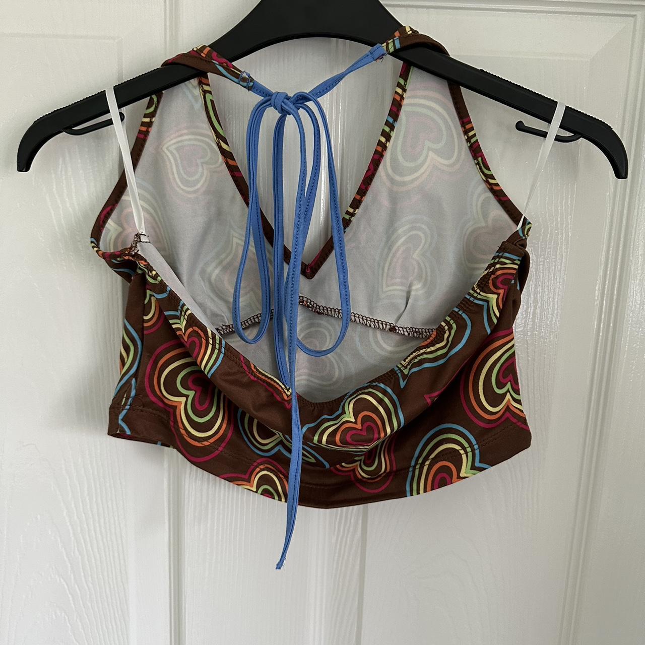 SHEIN y2k style halter neck crop top Excellent... - Depop