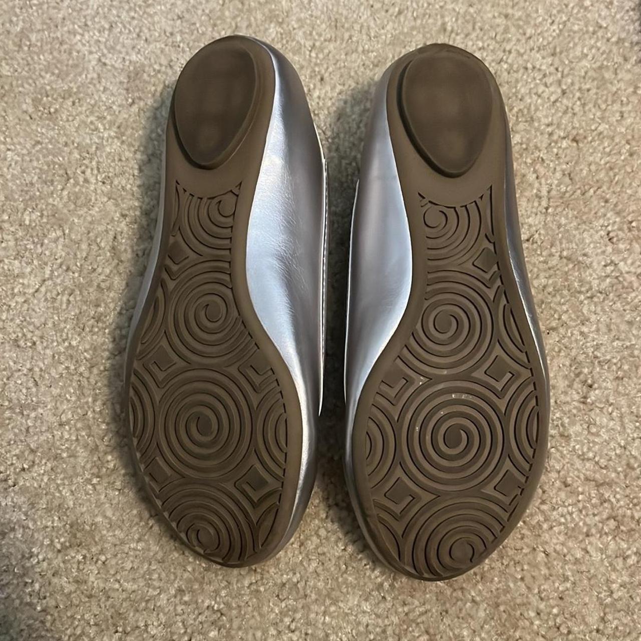 Silver ballet flats!! - Depop