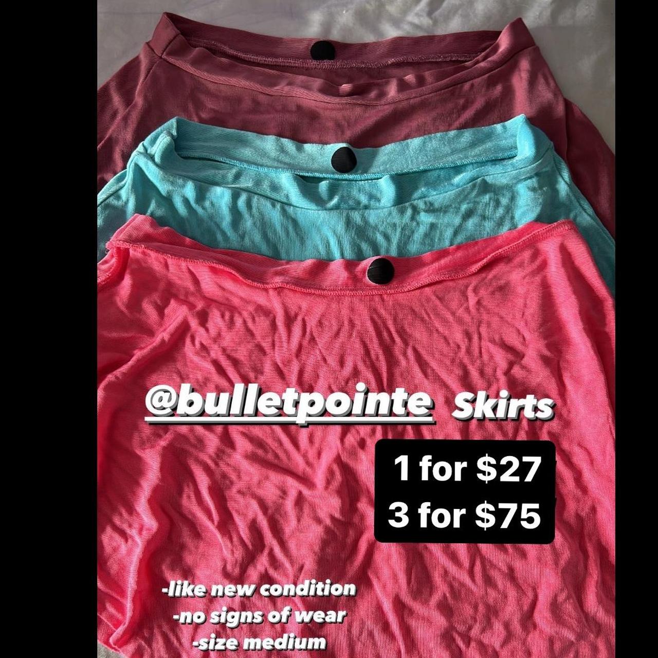 LIKE NEW #BULLETPOINTE SKIRTS Barely worn — no... | Depop