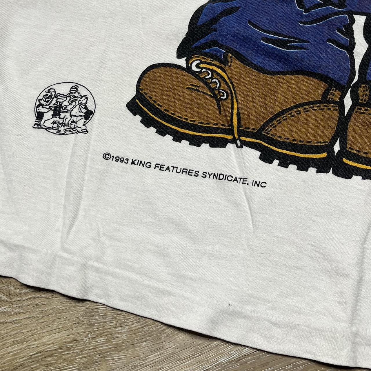 1993 gangsta popeye single stitch tee size XL see... | Depop