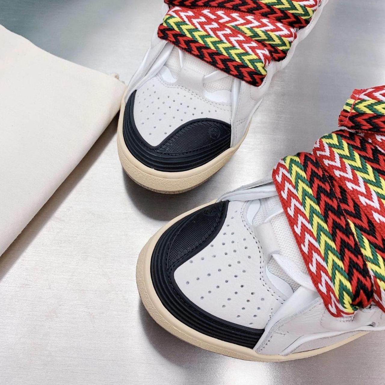 Lanvin multi coloured laces Multiple sizes and... - Depop