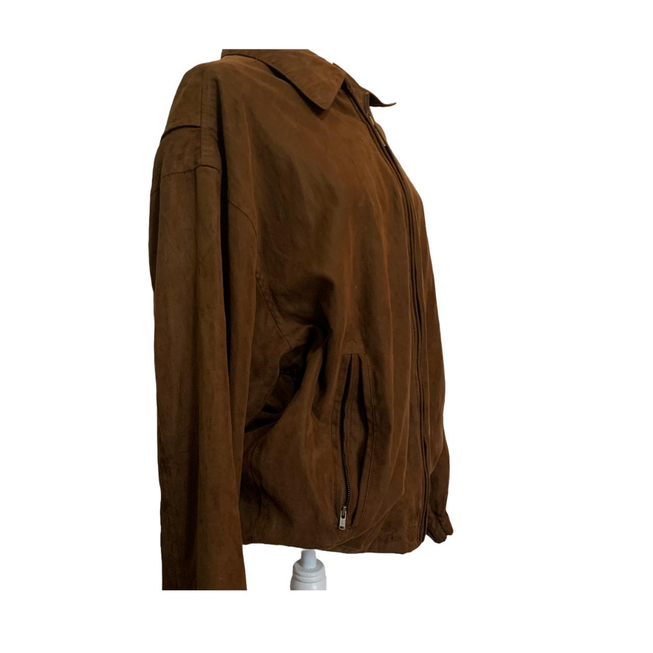 Heavy brown Winter jacket. The shell is corduroy and... - Depop