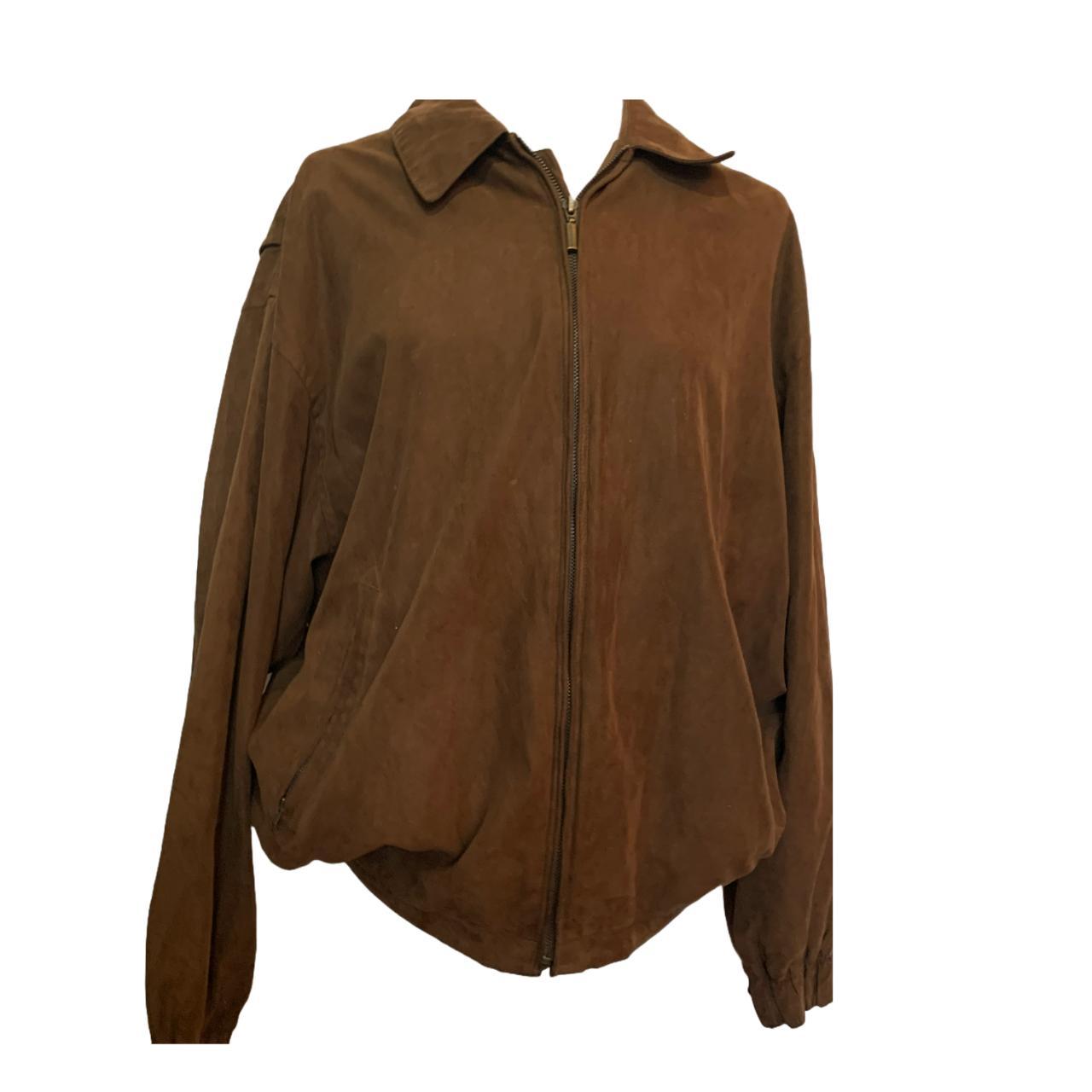 Heavy brown Winter jacket. The shell is corduroy and... - Depop