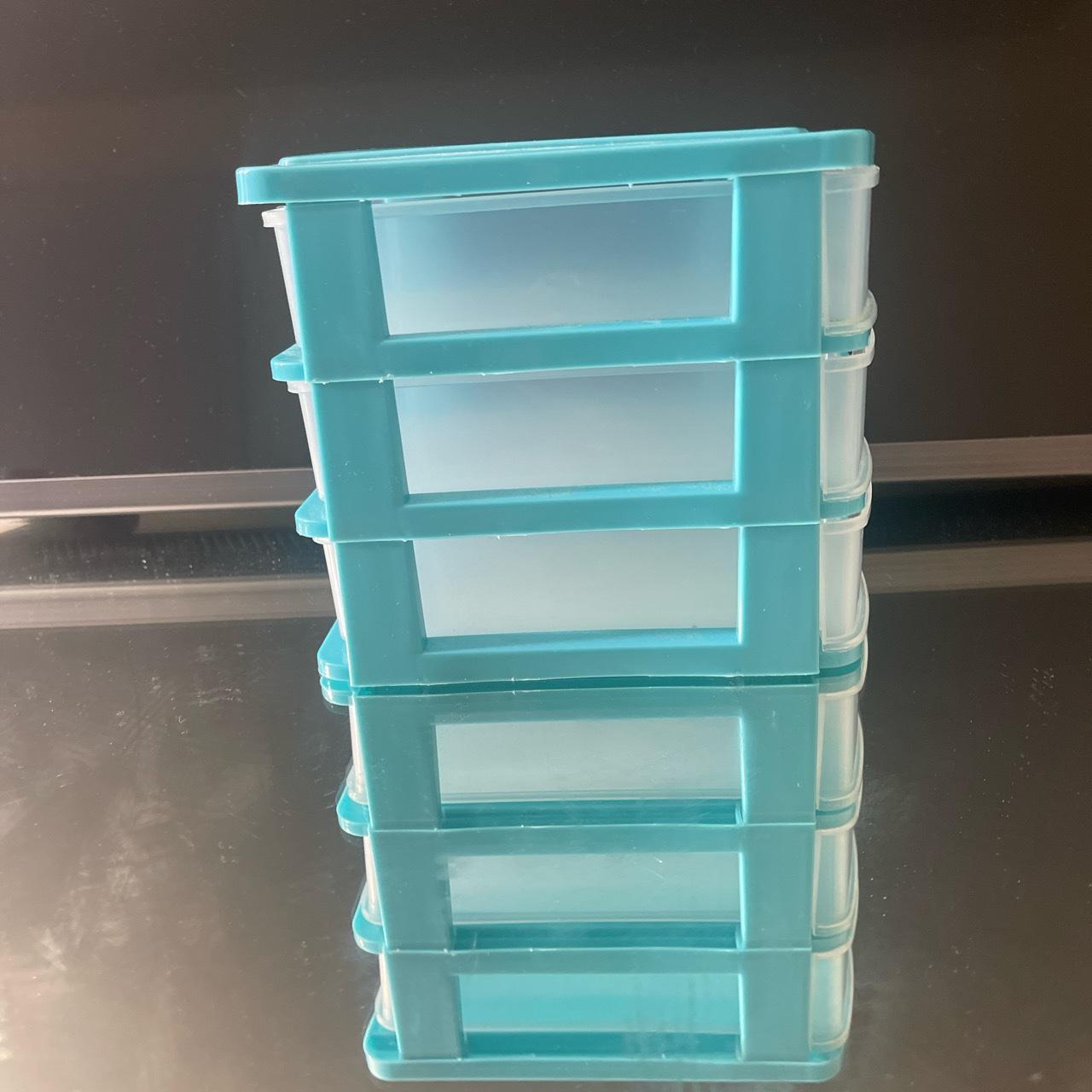 Stackable 3 Drawer Mini Organizer 7.5In X... - Depop