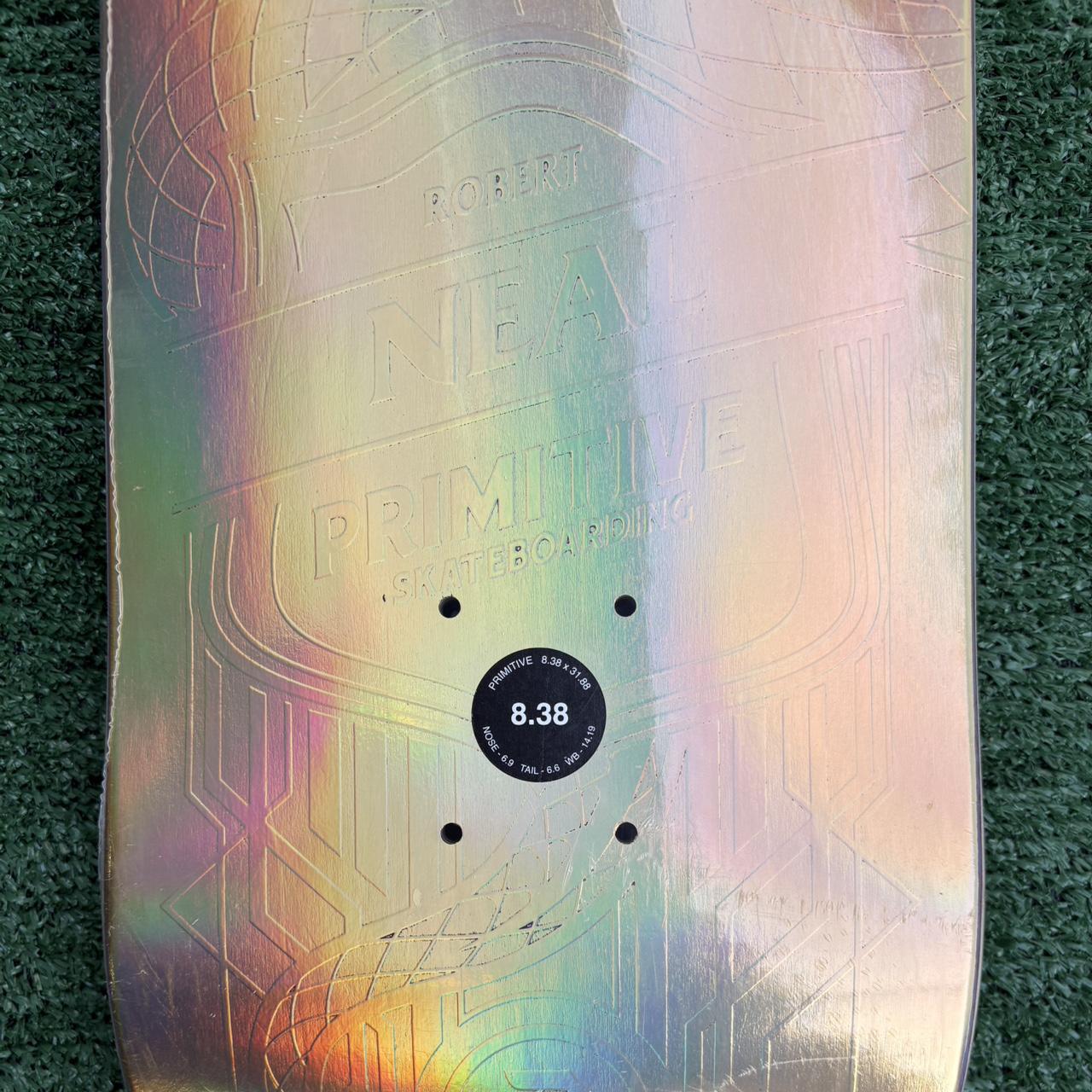 Primitive - Robert Neal Iridescent Gold Holographic... - Depop