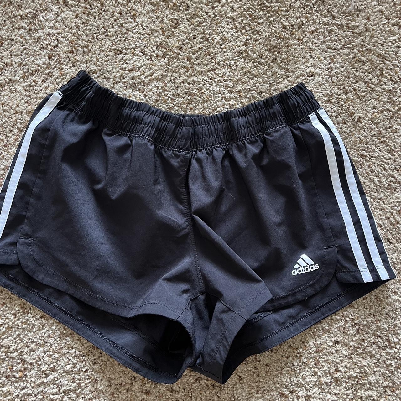 black adidas shorts - Depop