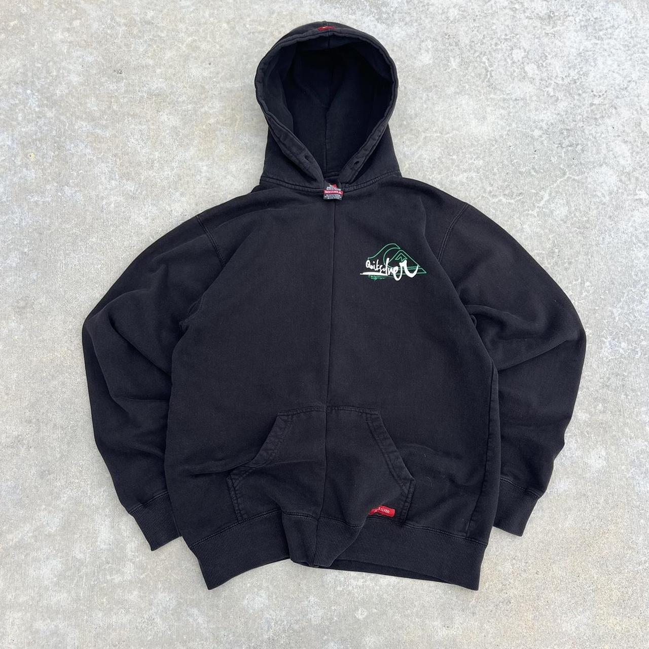 Vintage Quiksilver Hoodie Sick graphics and good... - Depop