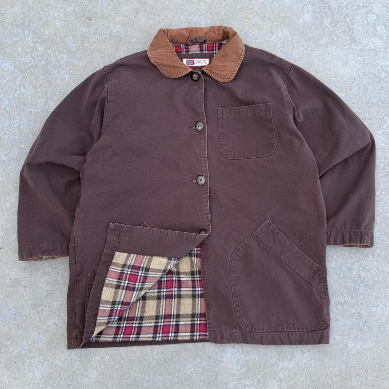 Vintage Lined Carhartt Style Detroit/Chore Jacket... - Depop