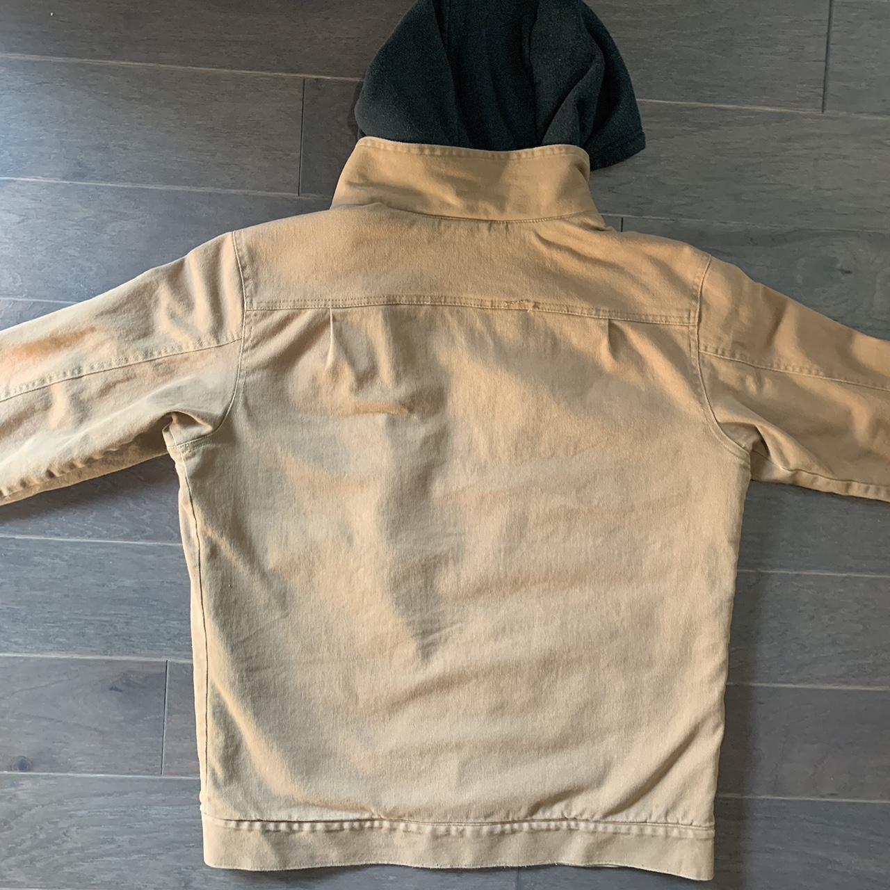 M Columbia Fur Lined Work Jacket with Hood Color:... - Depop