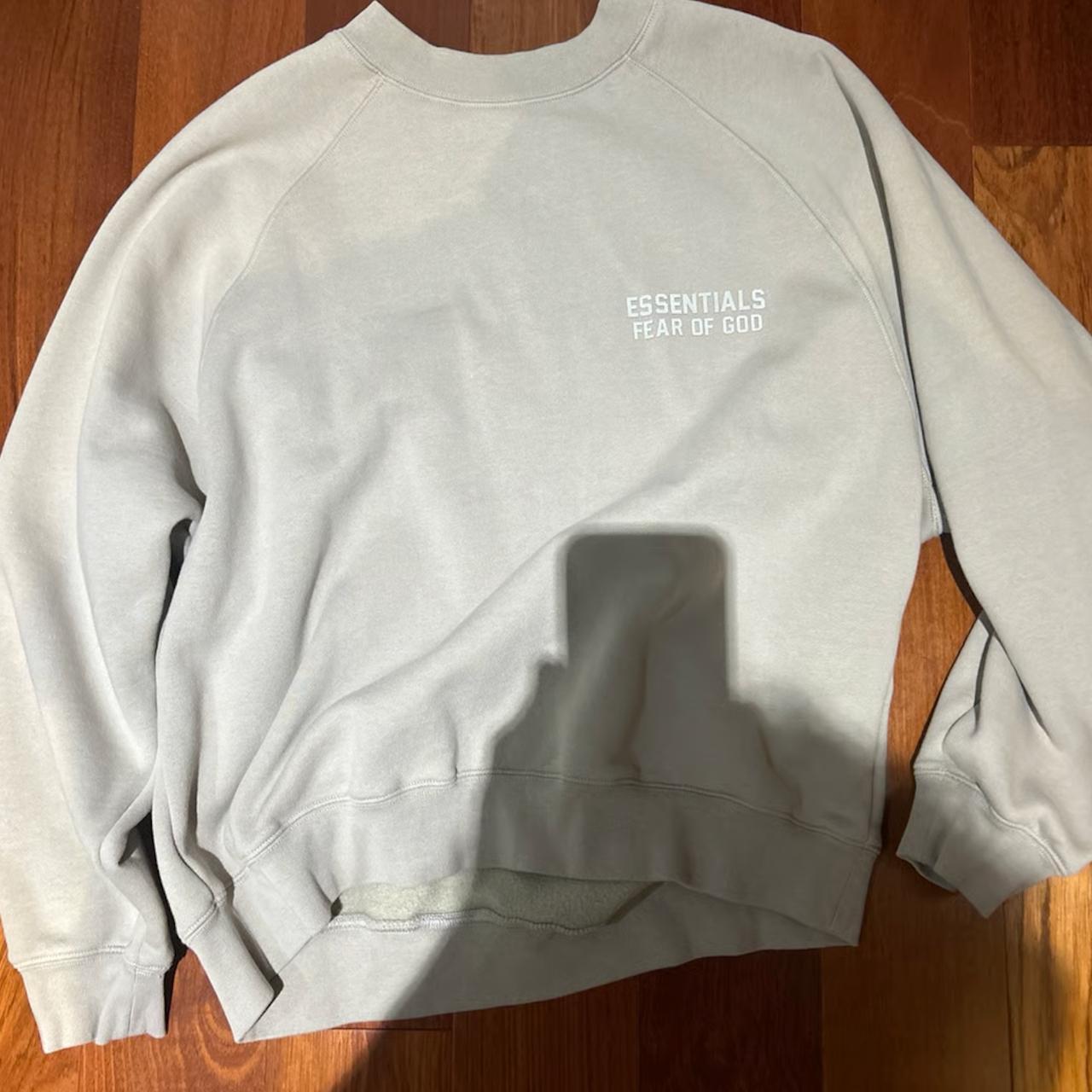 Essentials fog crew neck Brand new Size M message... - Depop