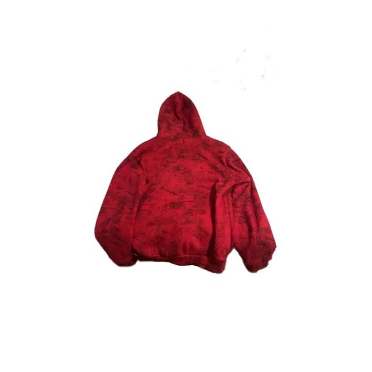 Sp5der OG Red Camo Tree Hoodie Authentic... - Depop