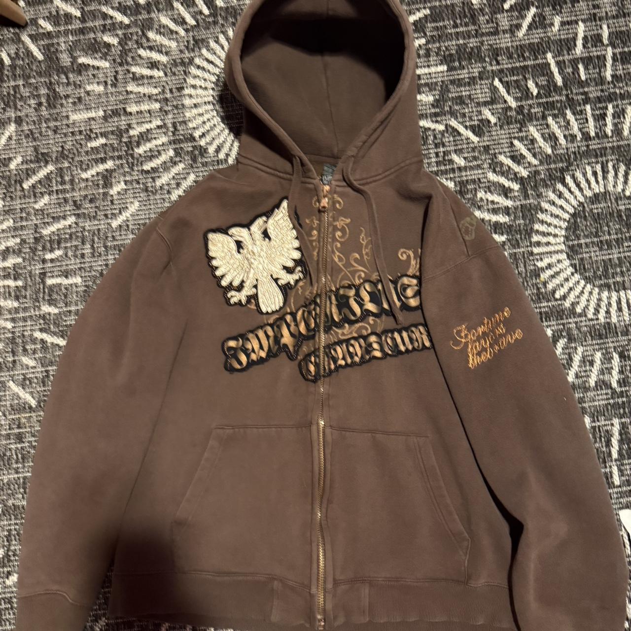 Y2K imperious delf jacket. Small hole in the back of... | Depop