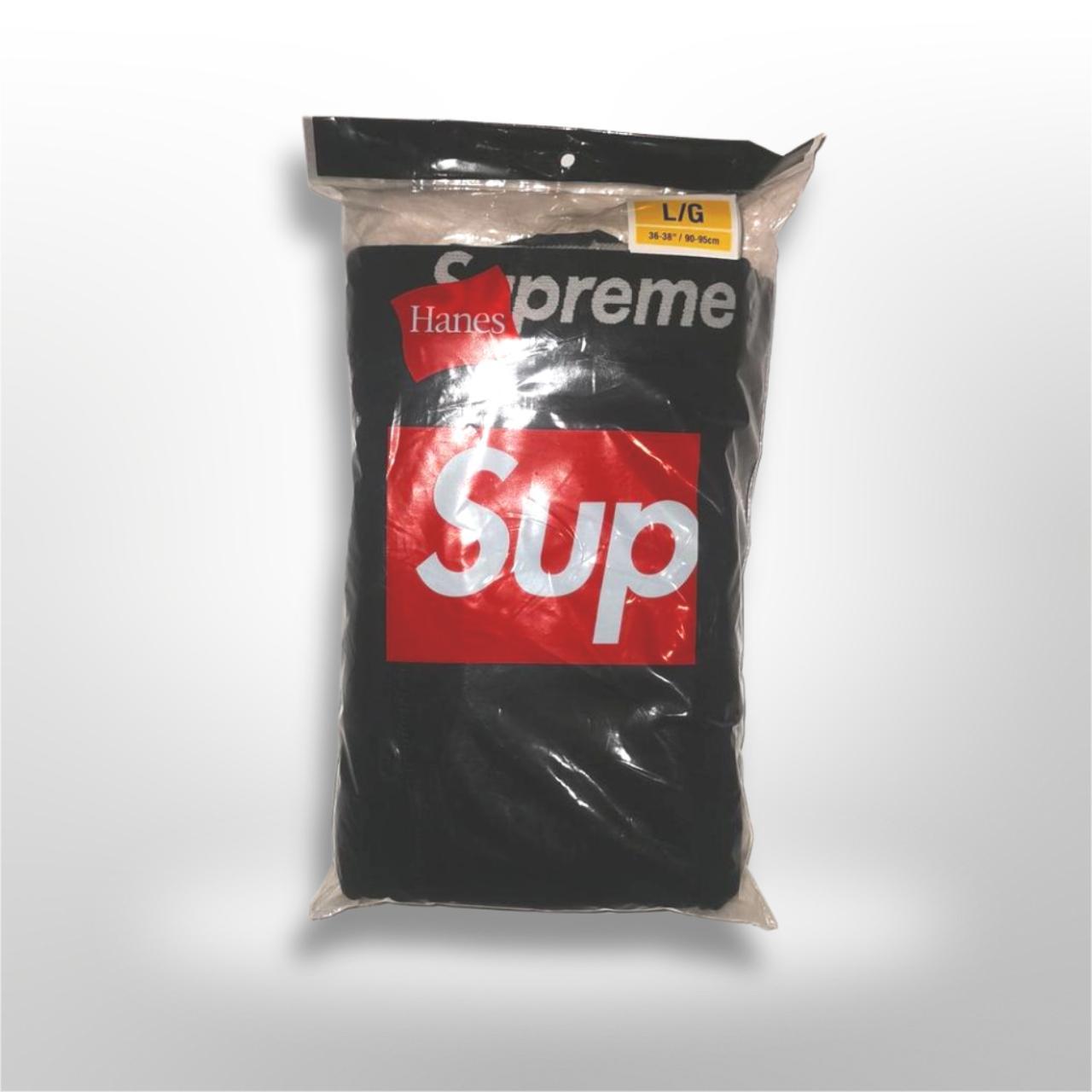 Supreme Boxer Briefs These Supreme Hanes black... - Depop