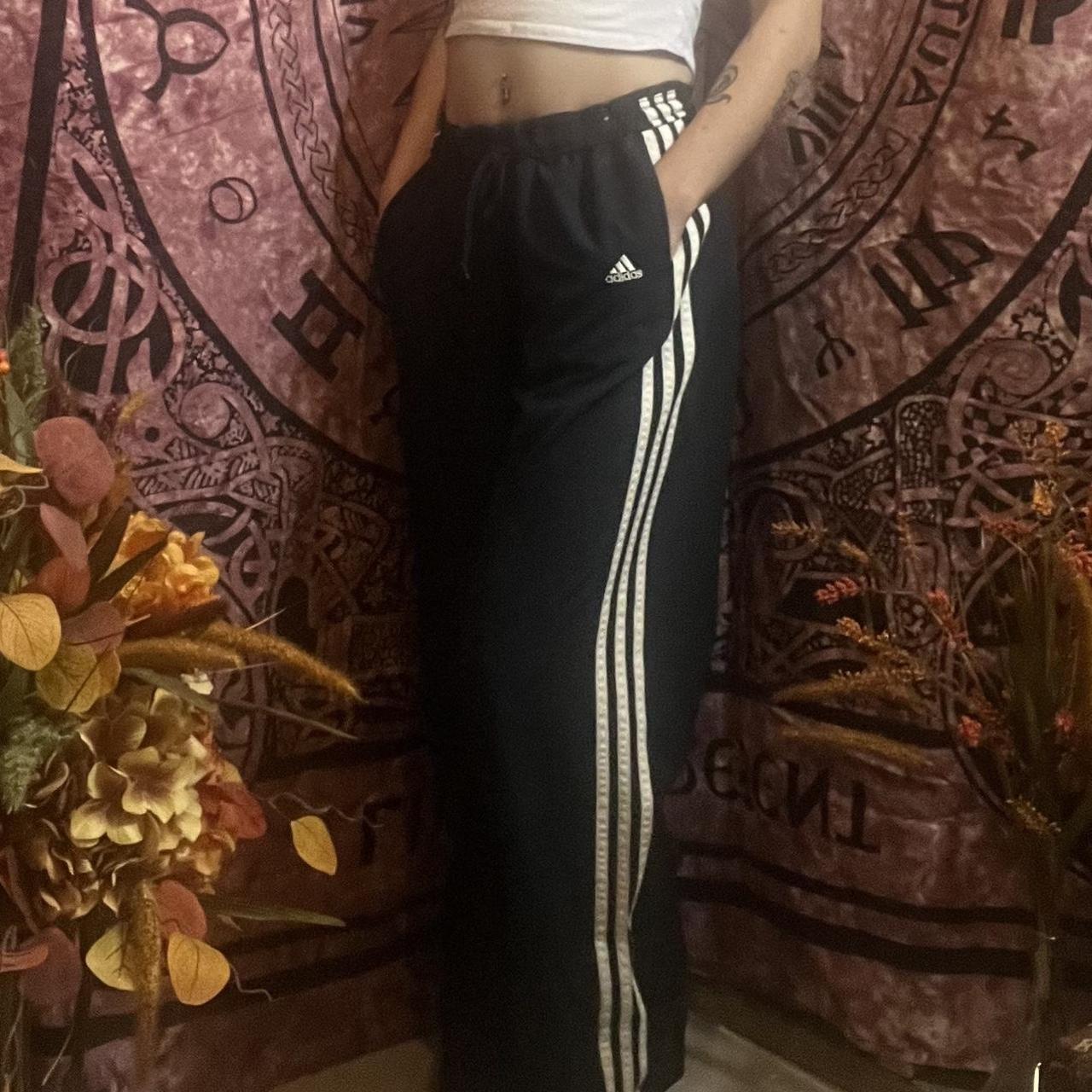 Retro Vintage 90’s Adidas track pants - Depop