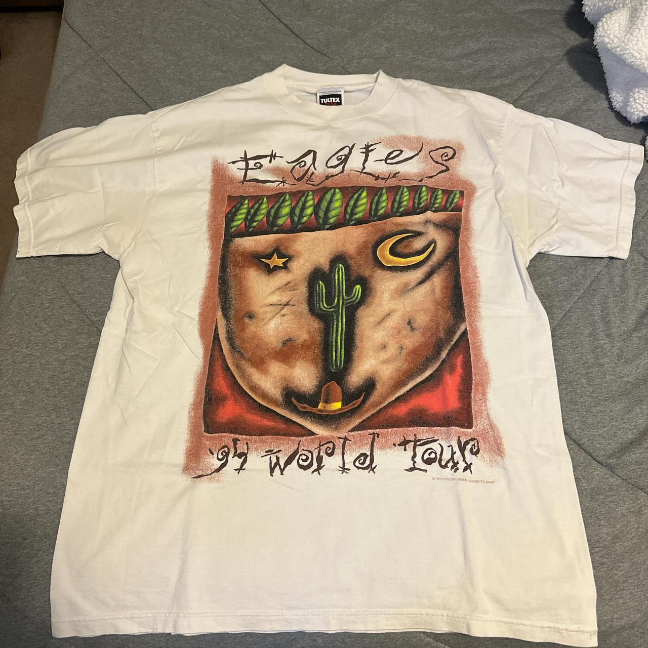 1994 Eagles World Tour Tee Tultex Tag Perfect... | Depop