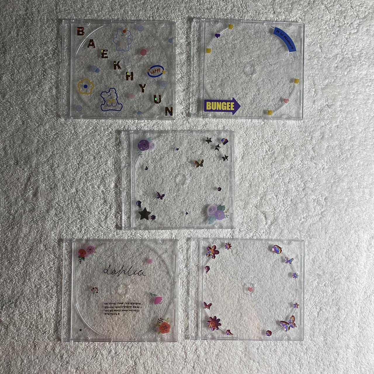 k-pop album decorated cd jewel cases - no damages,... - Depop