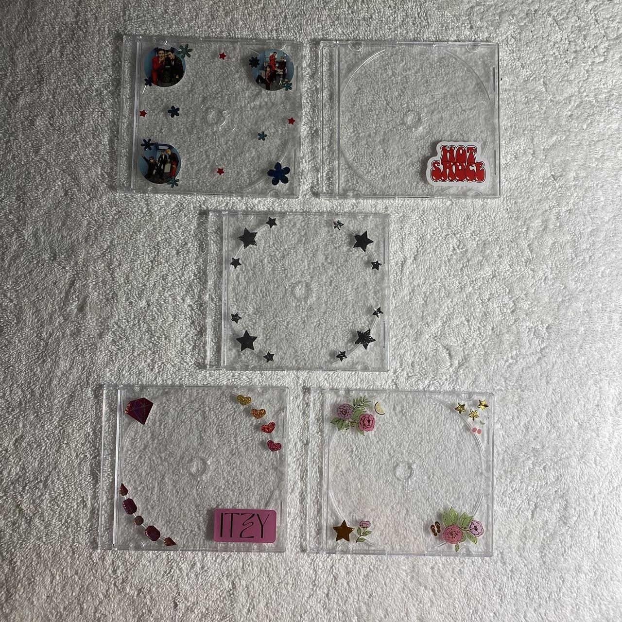 k-pop album decorated cd jewel cases - no damages,... - Depop