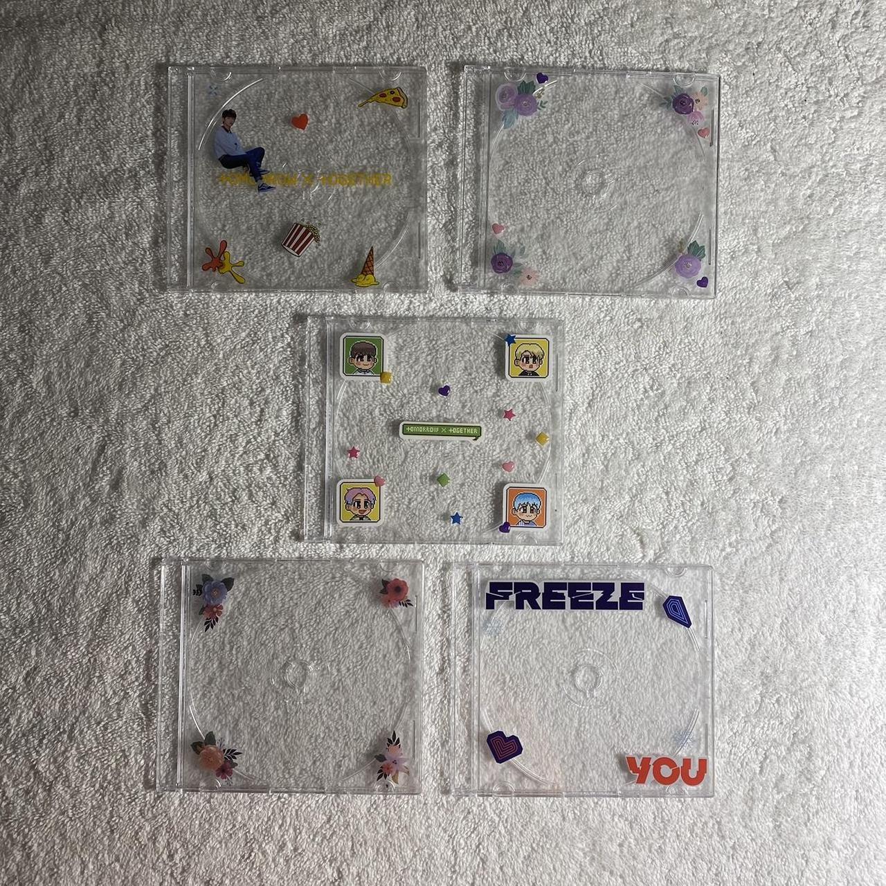 k-pop album decorated cd jewel cases - no damages,... - Depop