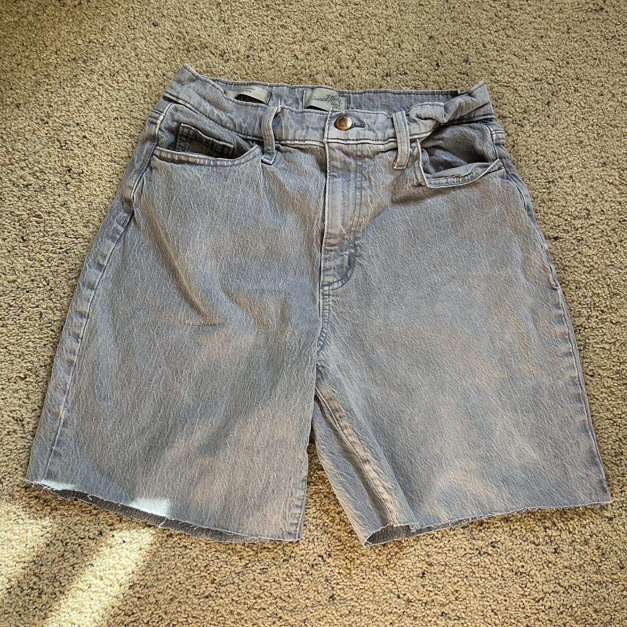 Universal thread women’s jorts size 6 used to be... - Depop