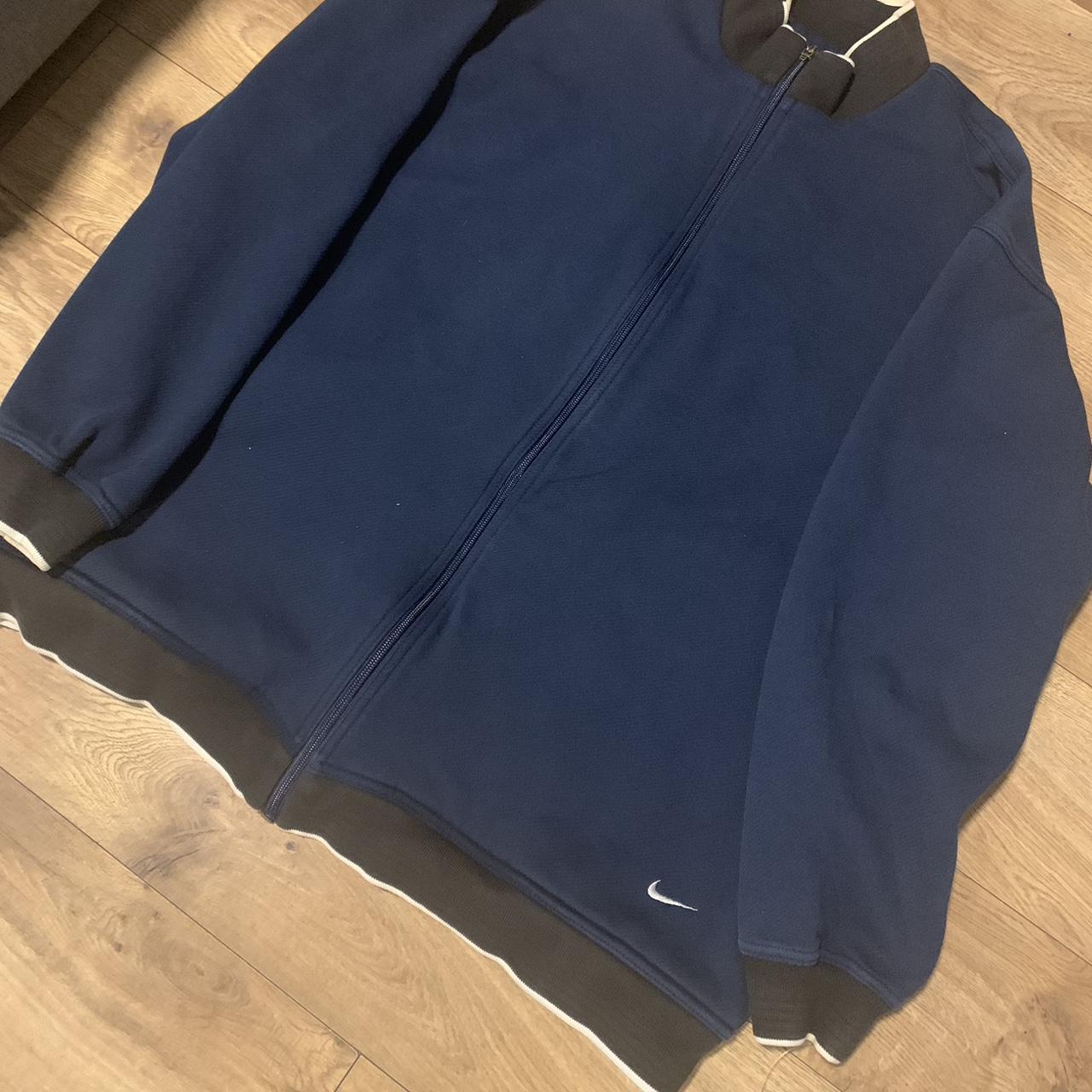 Vintage Nike Zip Up Jacket 28” Length 25” Pit to Pit - Depop