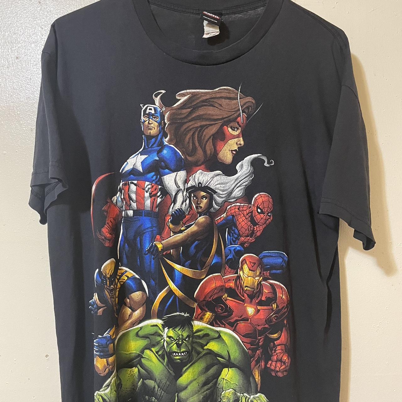 Vintage Marvel Superhero’s T-Shirt - Depop