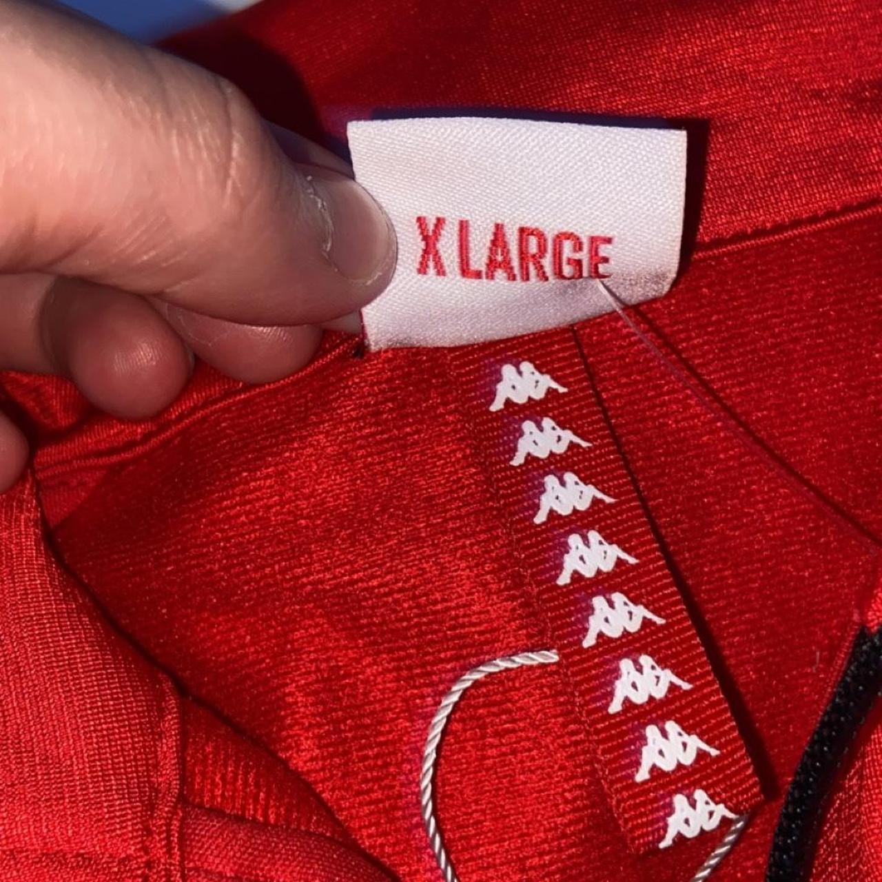 Kappa size XL but fits small I’m a size m and it... - Depop