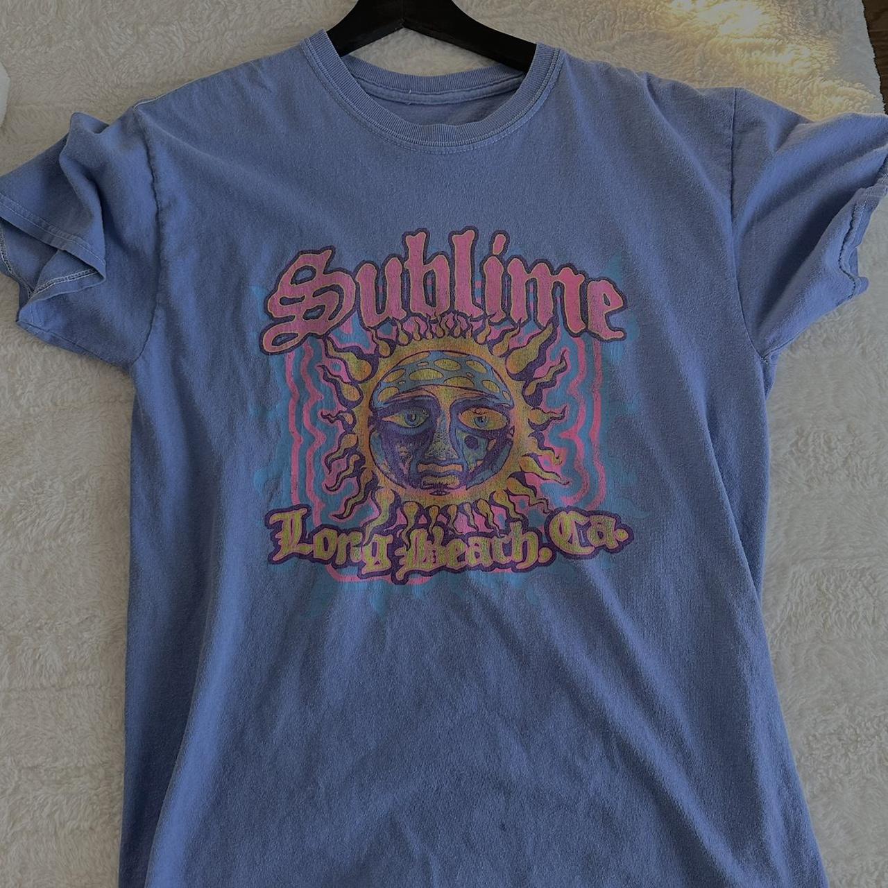 Sublime Blue Tee - Depop
