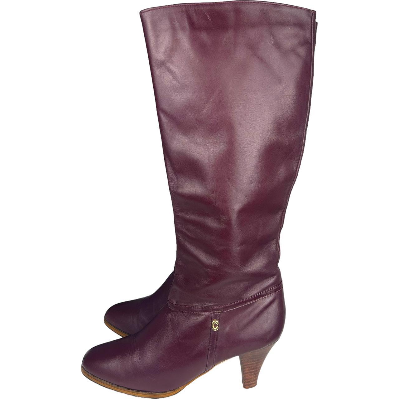 Vintage 60's California Cobblers Leather Boots ~... - Depop